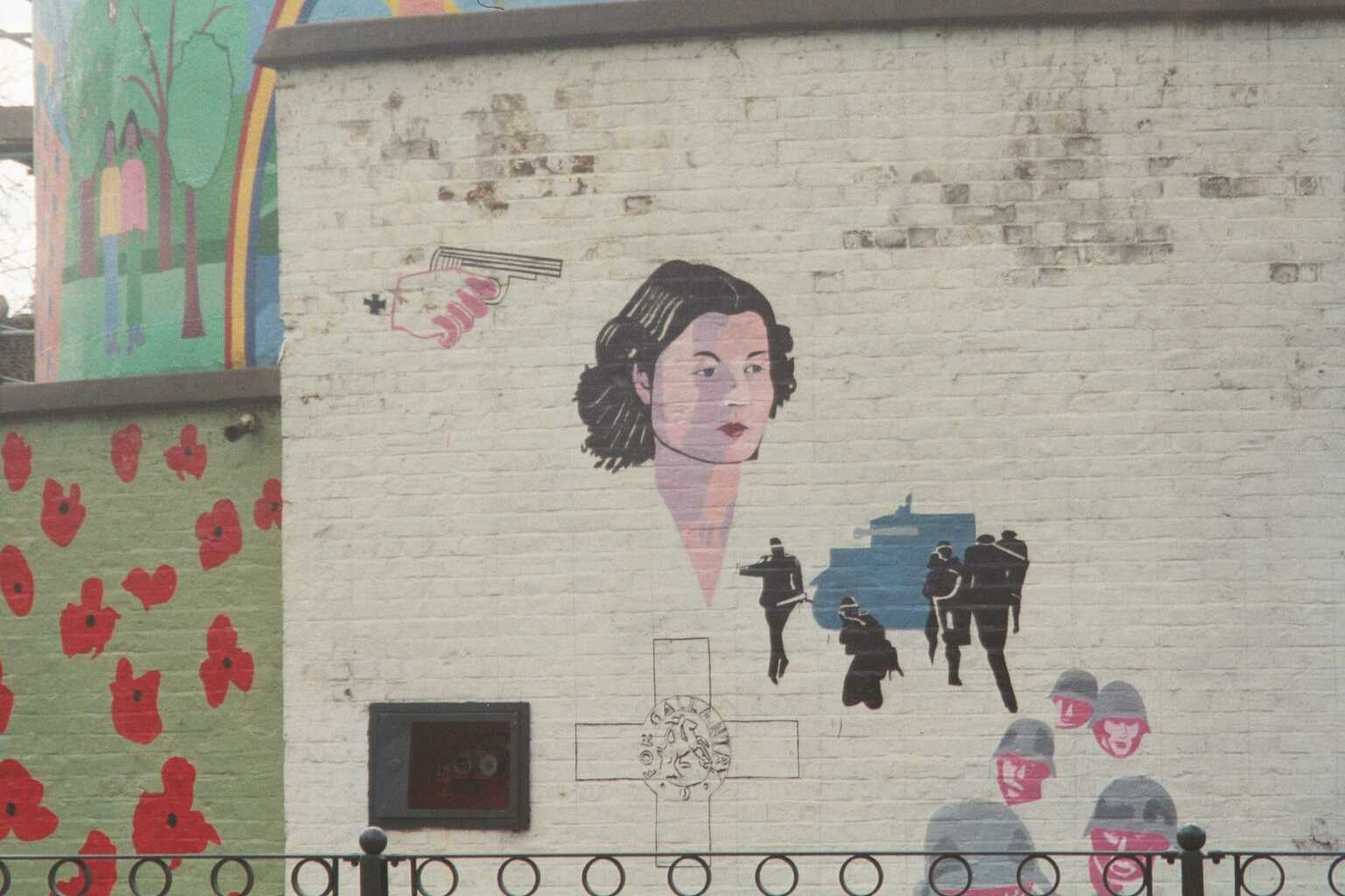 The Stockwell Mural (as a work in progress)